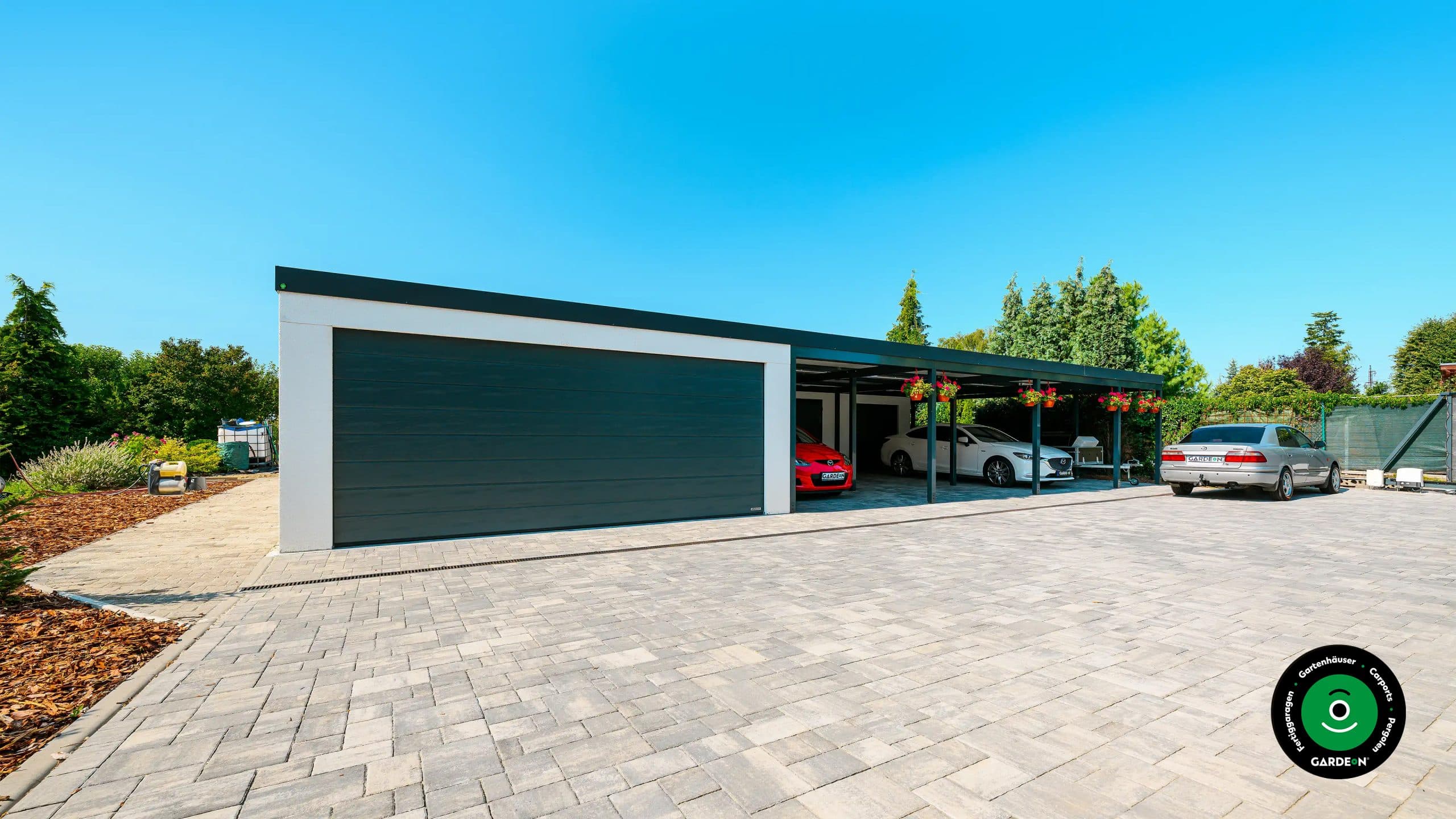 Garagen mit Carport | GARDEON